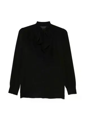 NILI LOTAN Tie-neck Shirt