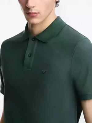 Emporio Armani Slim-fit Piqué Polo Shirt