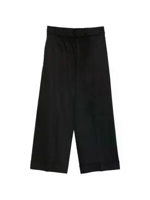 D.exterior Cropped Wide Leg Trousers