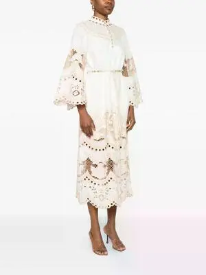 Zimmermann Embroidered Midi Dress