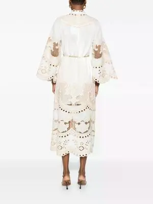 Zimmermann Embroidered Midi Dress
