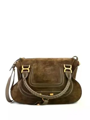 Chloé Marcie Suede Medium Shoulder Bag