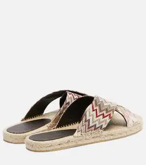Missoni Harlow Zigzag Espadrille Sandals - Multicoloured
