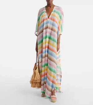 Missoni Elle Zigzag Lame Espadrilles