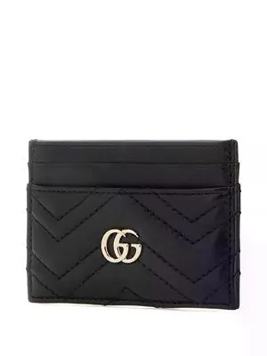 Gucci Leather Card Holder - Black