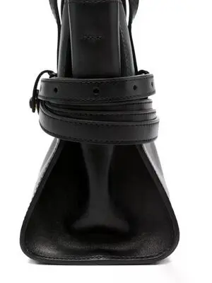 Moschino Buckle-strap Tote Bag