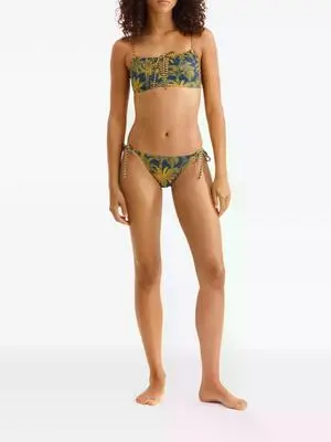 ERES Botanical Print Bikini Top - Multicolour