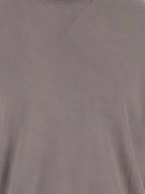 Herno Crew-neck Ribbed Sweater - Brown