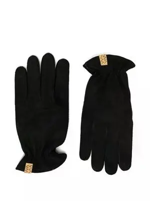 Visvim Leather Gloves - Black