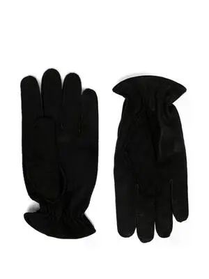 Visvim Leather Gloves - Black