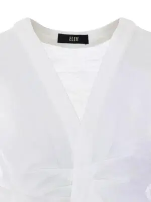 ELEH Asymmetric Draped Top