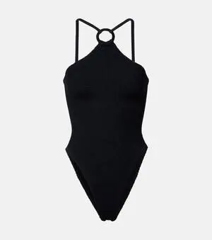 Hunza G Jasmine One Piece Swimsuit - Black