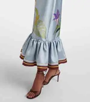 ALEMAIS Alfie Floral Midi Dress