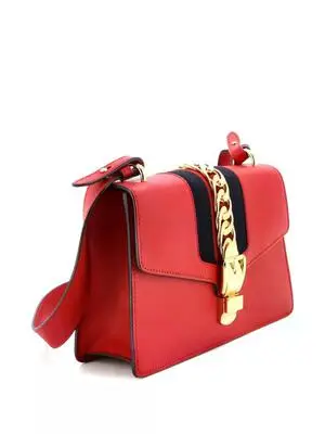 Gucci Sylvie Small Shoulder Bag - Red