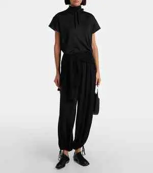 LEMAIRE Scarf-detail Jersey Top