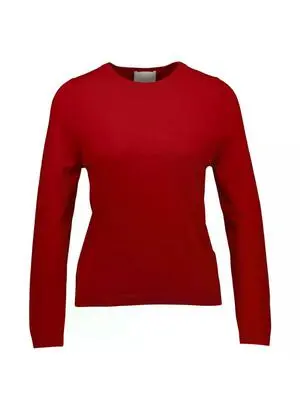 ALLUDE Round-neck Knitted Sweater