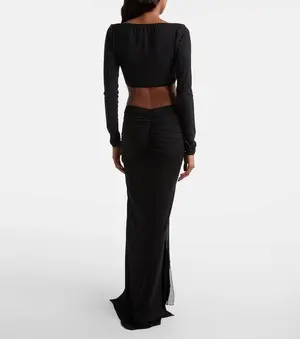 NENSI DOJAKA Carnation Maxi Skirt
