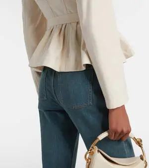 Burberry Isabella Cotton Gabardine Jacket