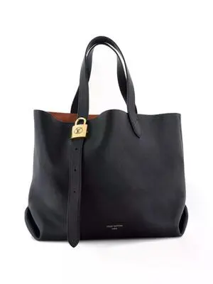 LOUIS VUITTON Cabas Leather Mm Tote Bag