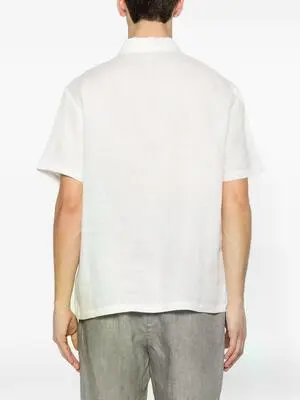 Alpha Studio Buttoned Short-sleeve Shirt