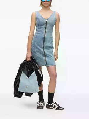 Karl Lagerfeld V-neck Mini Dress