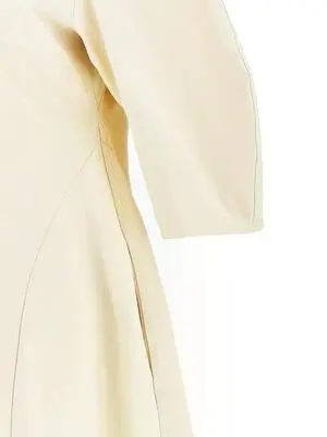 JIL SANDER Linen Midi Dress