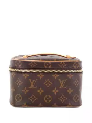 LOUIS VUITTON Nice Vanity Case Monogram Canvas Mini Pouch - Brown