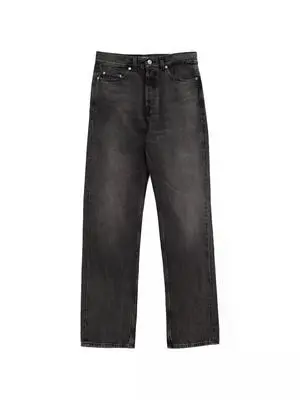 Our Legacy Black Wash Bottoms For Men