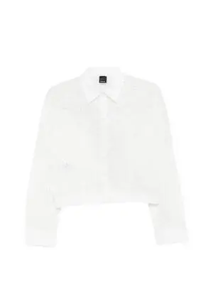 Pinko Charita Open-work Cotton Shirt