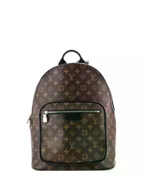 LOUIS VUITTON Josh Nm Macassar Monogram Canvas Backpack - Brown