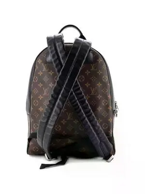 LOUIS VUITTON Josh Nm Macassar Monogram Canvas Backpack - Brown