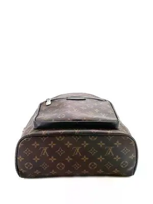 LOUIS VUITTON Josh Nm Macassar Monogram Canvas Backpack - Brown