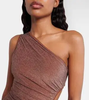 Johanna Ortiz One-shoulder Cut-out Swimsuit
