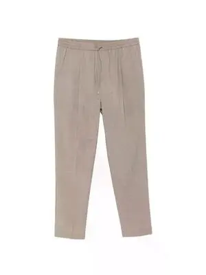 BRIGLIA 1949 Drawstring Trousers - Neutrals