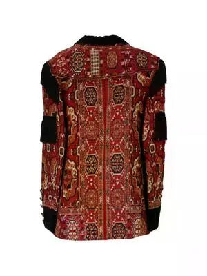 Etro Fringed Jacquard Jacket