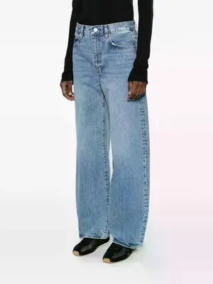 FRAME Wide-leg Jeans