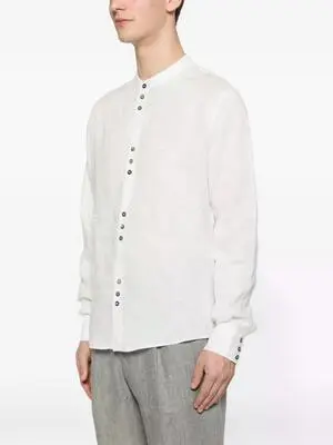 Alpha Studio Buttoned Shirt - White
