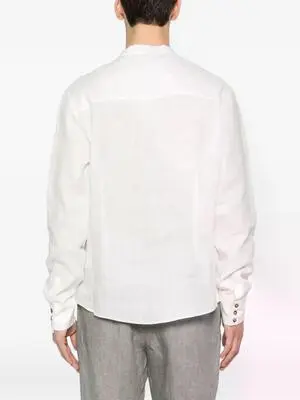 Alpha Studio Buttoned Shirt - White