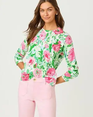 LILLY PULITZER Tensley Sweater - Multi Poppy Party
