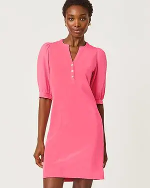 LILLY PULITZER Ronson Popover Dress - Confetti Pink