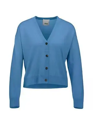 ALLUDE V-neck Button Cardigan