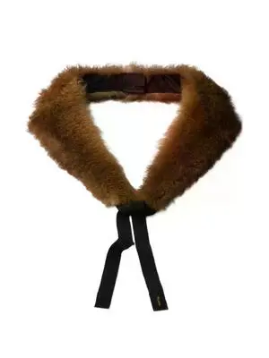 Prada Shearling Collar - Brown