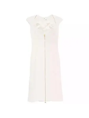 Elisabetta Franchi Zip Sheath Dress