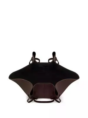 Yuzefi Xl Mochi Leather Shoulder Bag - Brown