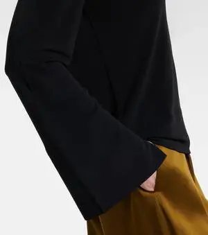 JOSEPH Fabiola Jersey Blouse