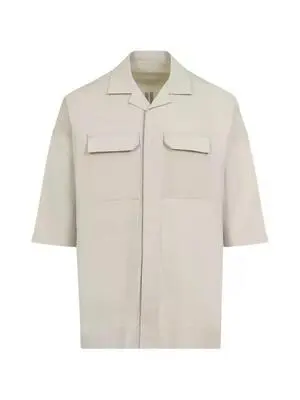 Rick Owens Magnum Tommy Shirt - Neutrals