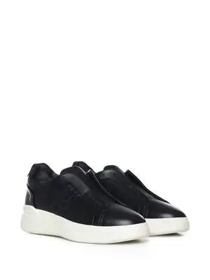 Hogan Leather Sneakers - Blue