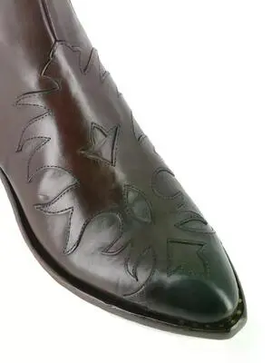 Sartore Patterned Leather Boots