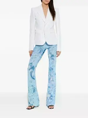 Versace Printed Flared Trousers