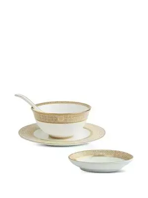 Shanghai Tang Tang Shou Gold-trim Bowl - White